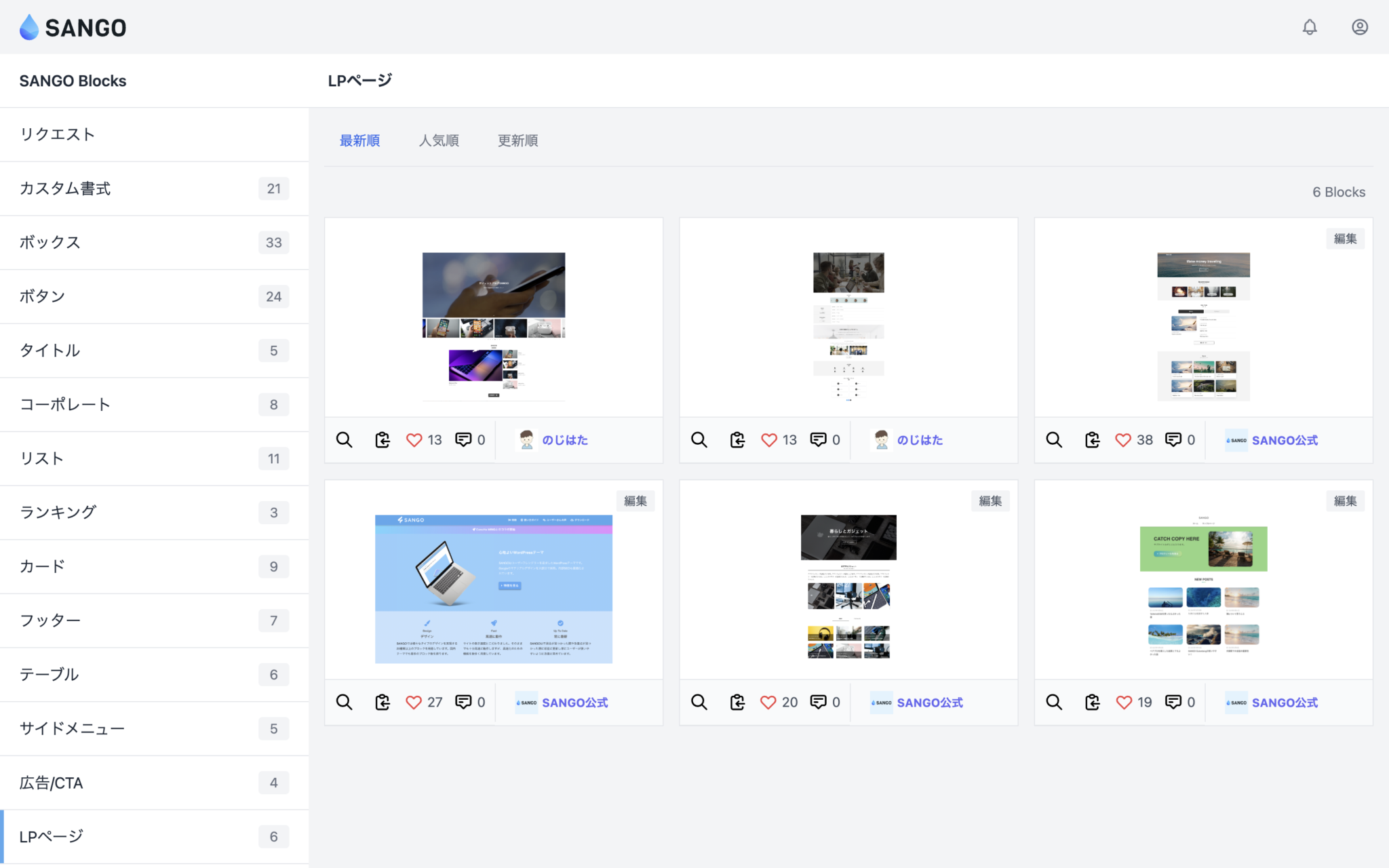WordPressテーマ「SANGO」30の魅力 | SANGO